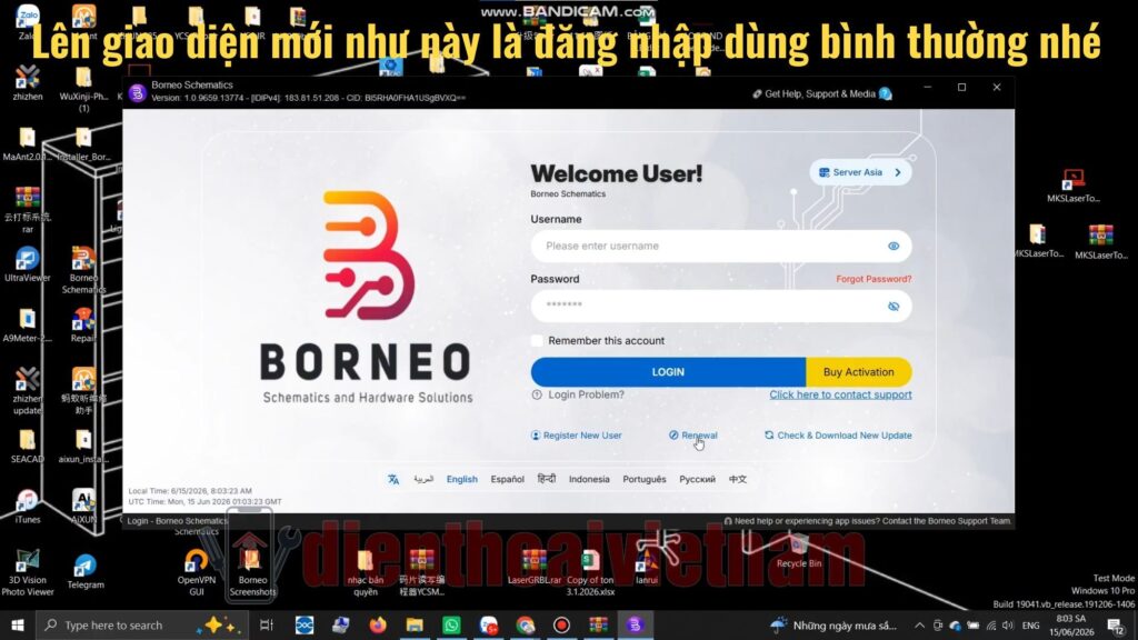 Hướng dẫn update bản mới sơ đồ Borneo Schematics và giao diện